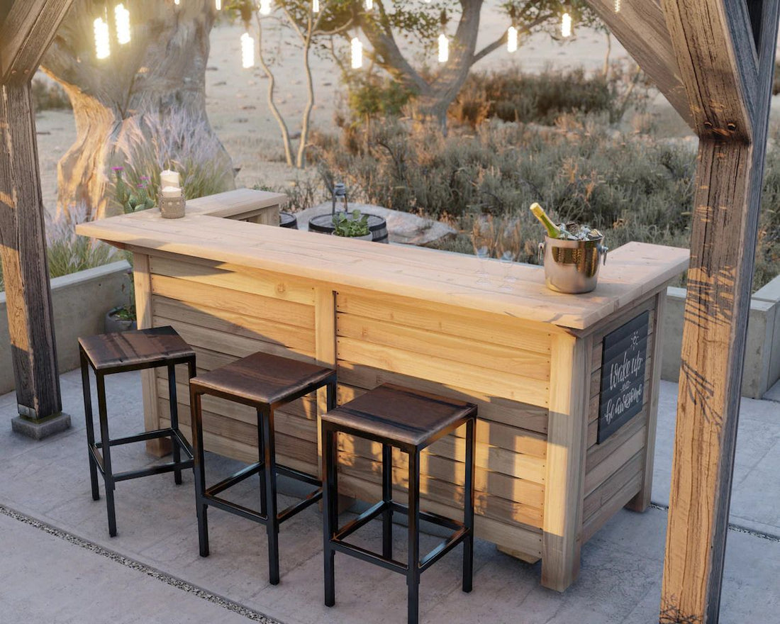 Custom Wood Bars | Reclaimed Barnwood Bars Built in the USA – Red Cloak ...